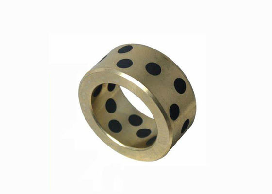 ISO 9001 Solid Bronze Bushings , Graphite Impregnated Bronze Bushings