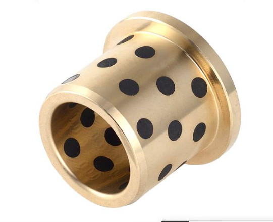 JFB Solid Lubricants Inlaid graphite self-lubricating Bearing Flange ...